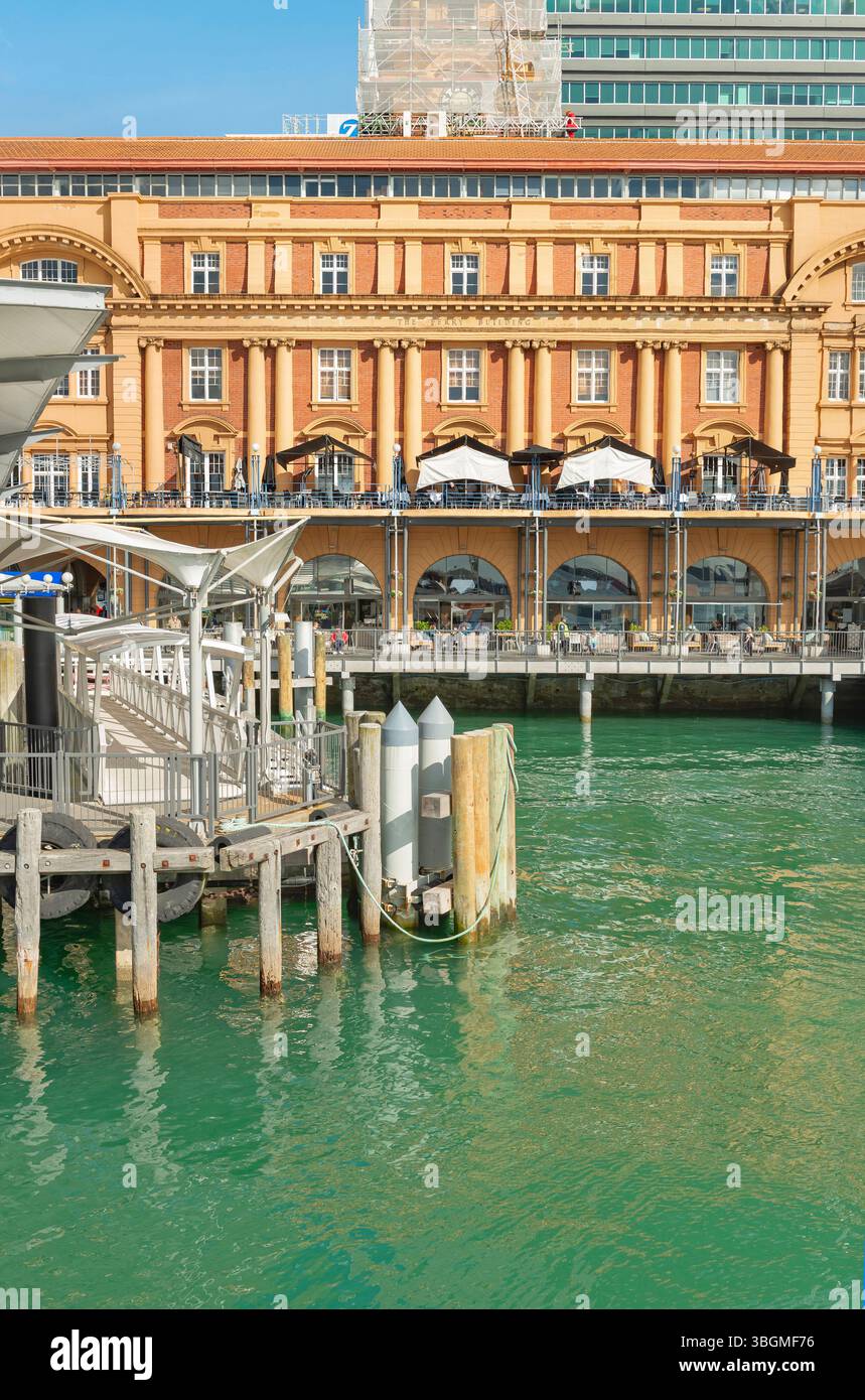 Auckland Ferry Terminal building, Auckland, North Island, New Zealand ...