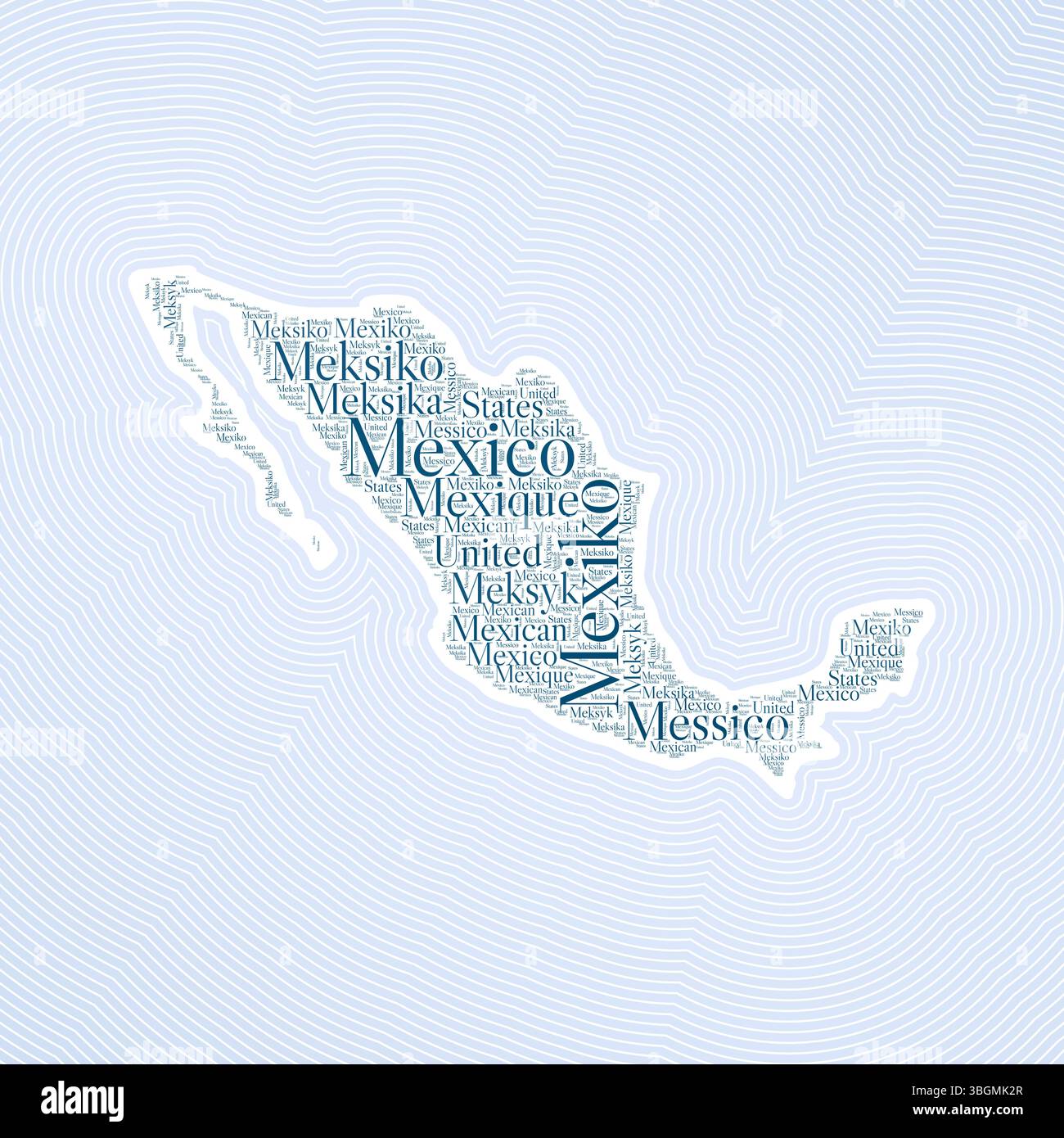 Vibrant mexican city Stock Vector Images - Alamy