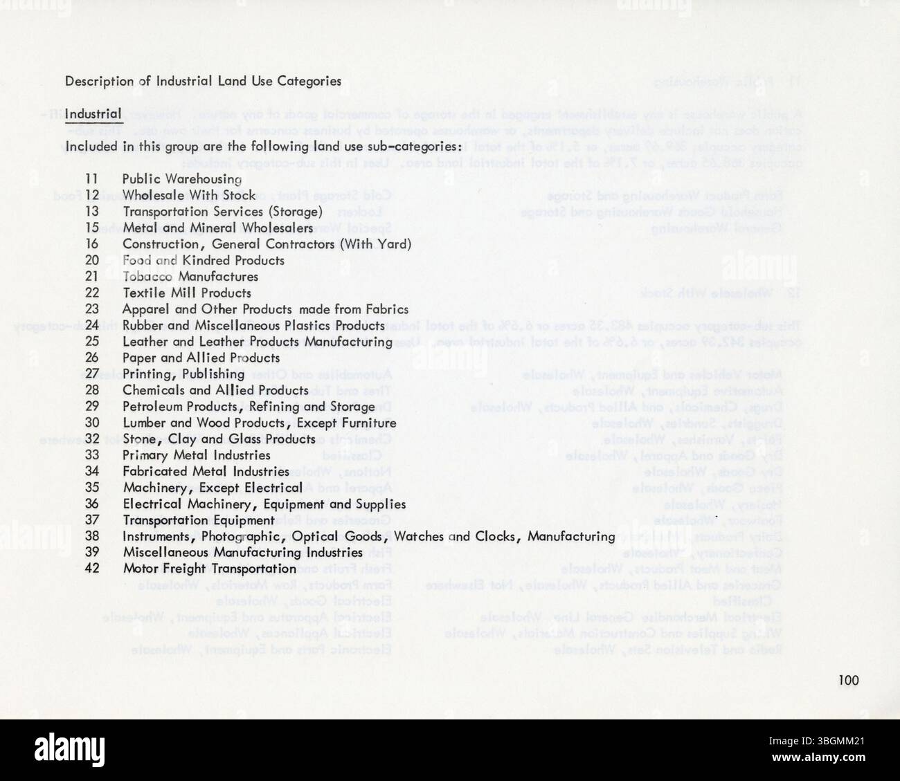 This 1988 Land Use Study analyzes the major land use categories in ...