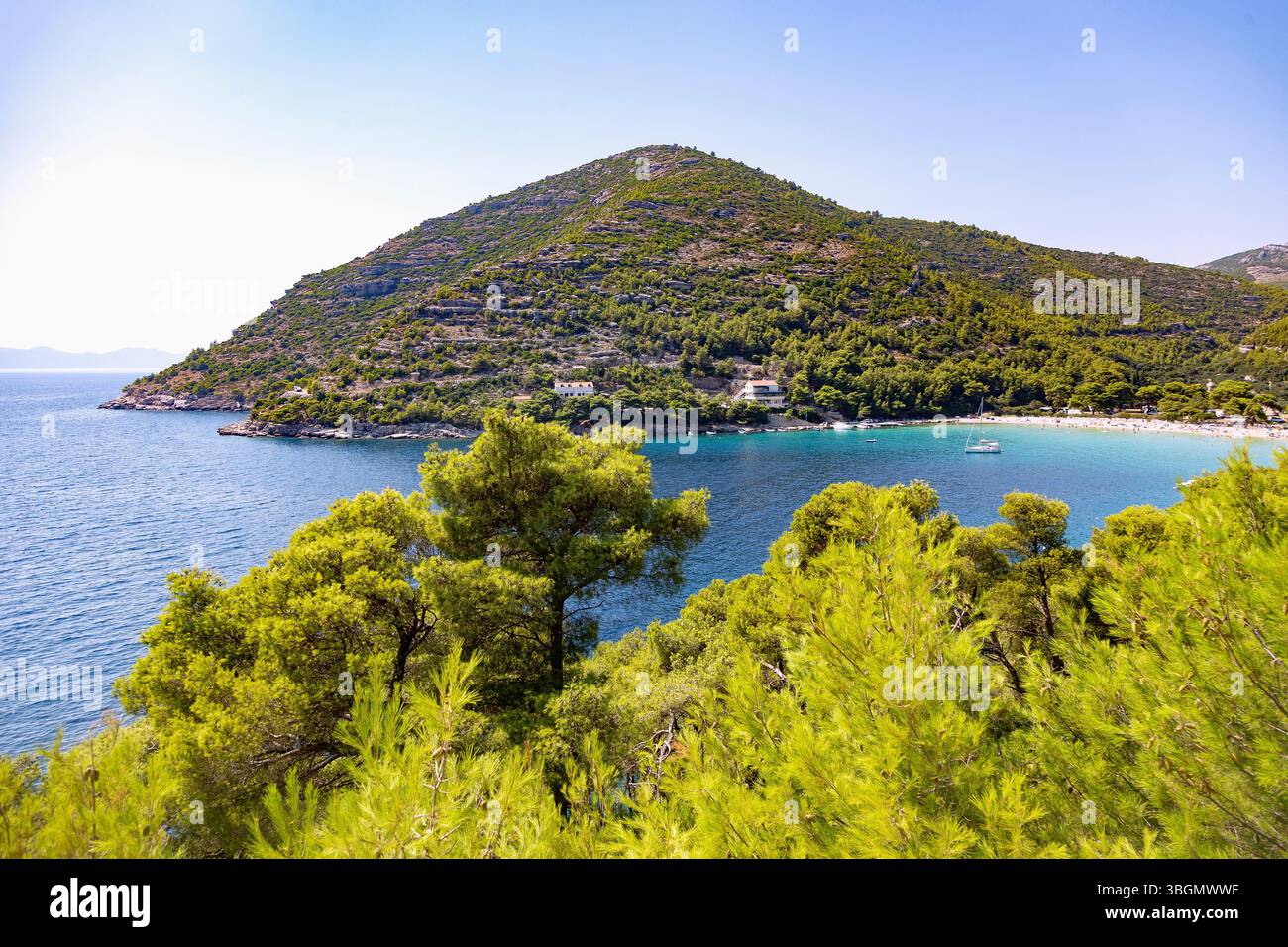 Prapratno, Peljesac peninsula Stock Photo - Alamy