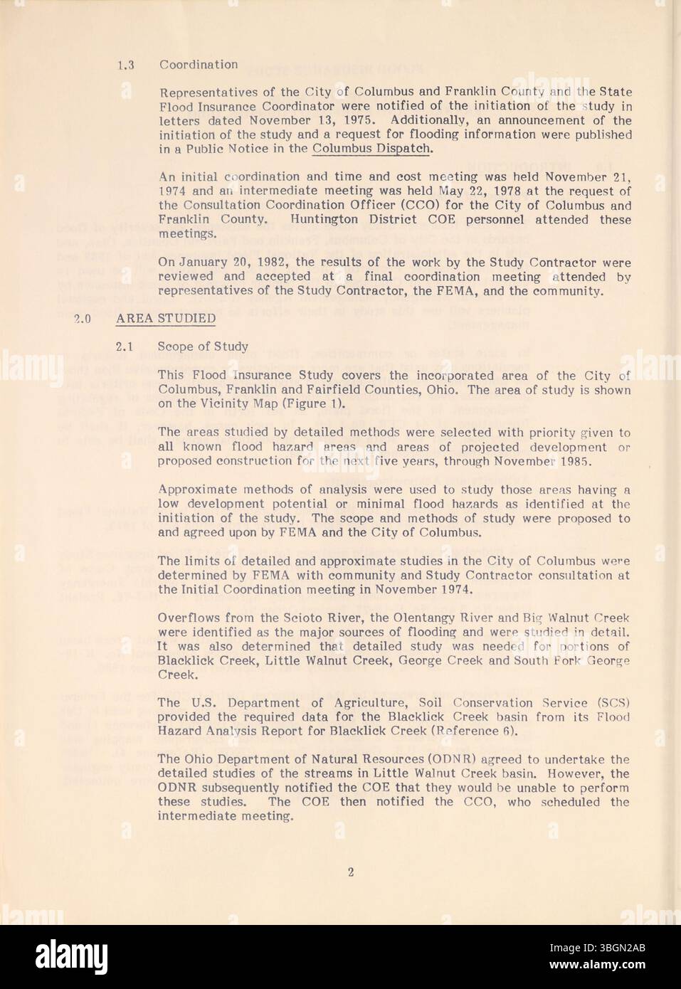 This flood insurance study for Columbus, Ohio, and surrounding Franklin ...