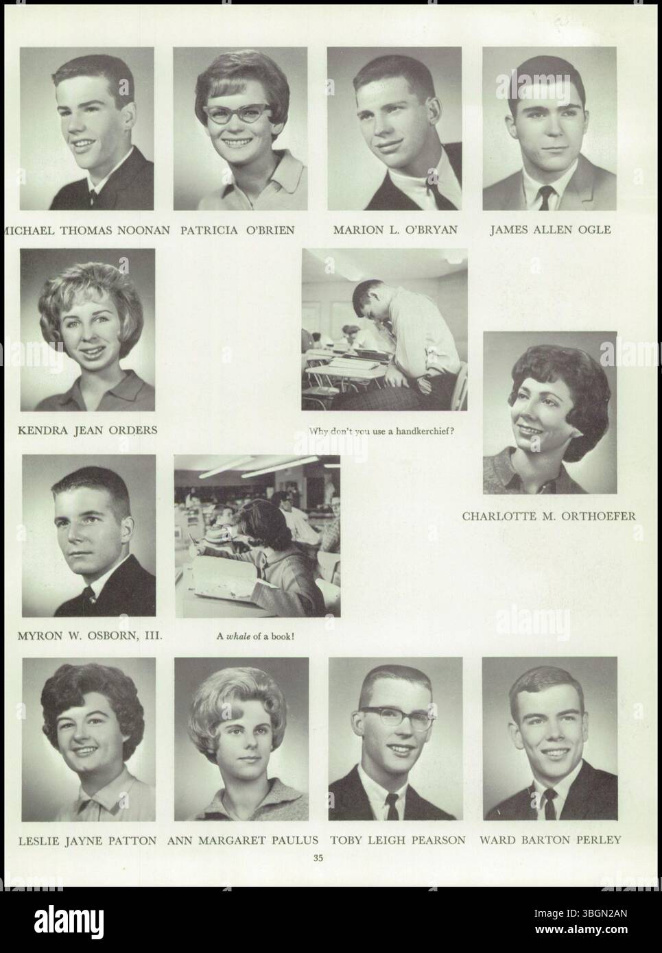 'The Searchlight' yearbook from 1964 includes class lists, photographs ...