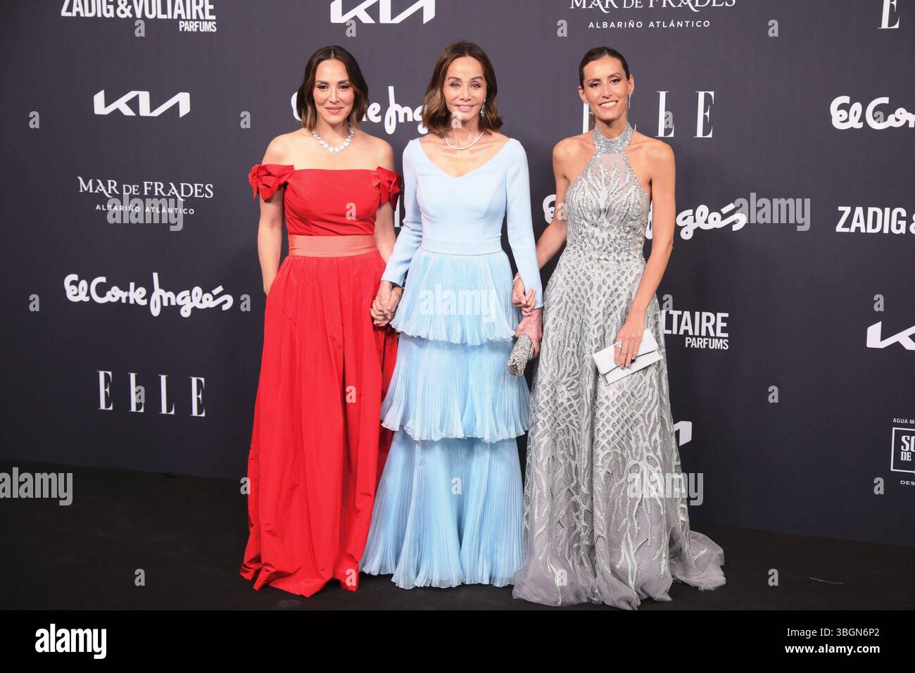 Madrid, Spain. 04th June, 2025. Tamara Falco, Isabel Preysler and Ana ...