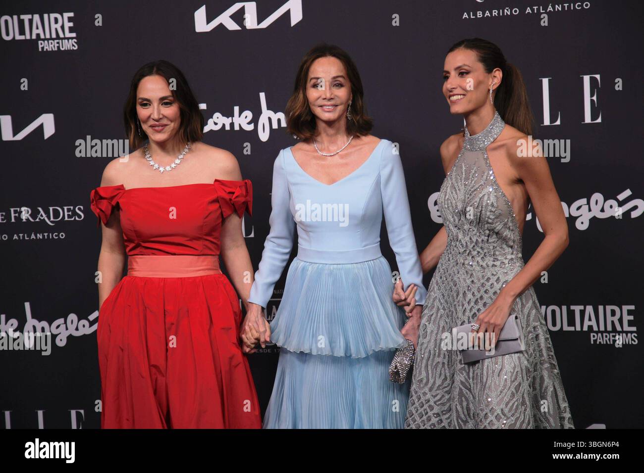 Madrid, Spain. 04th June, 2025. Tamara Falco, Isabel Preysler and Ana ...