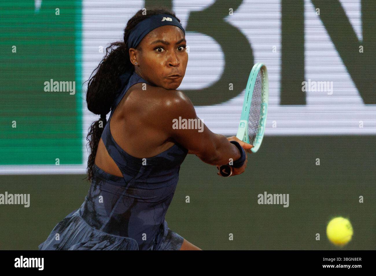 Coco Gauff of United States during the Roland-Garros 2025, French Open ...