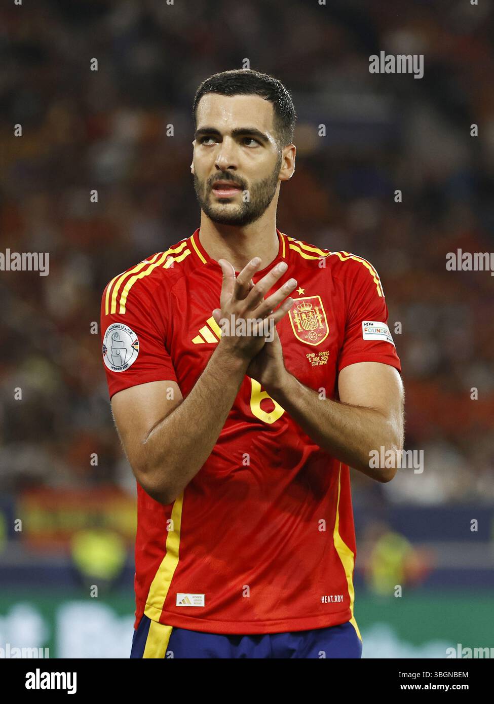 STUTTGART - Mikel Merino of Spain during the UEFA Nations League ...