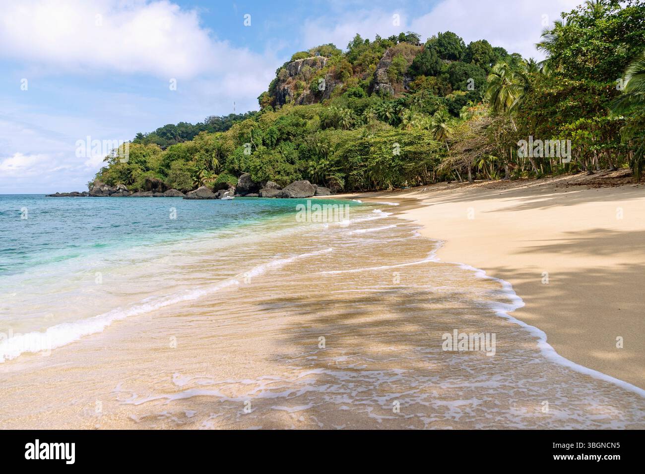 Banana beach principe hi-res stock photography and images - Alamy