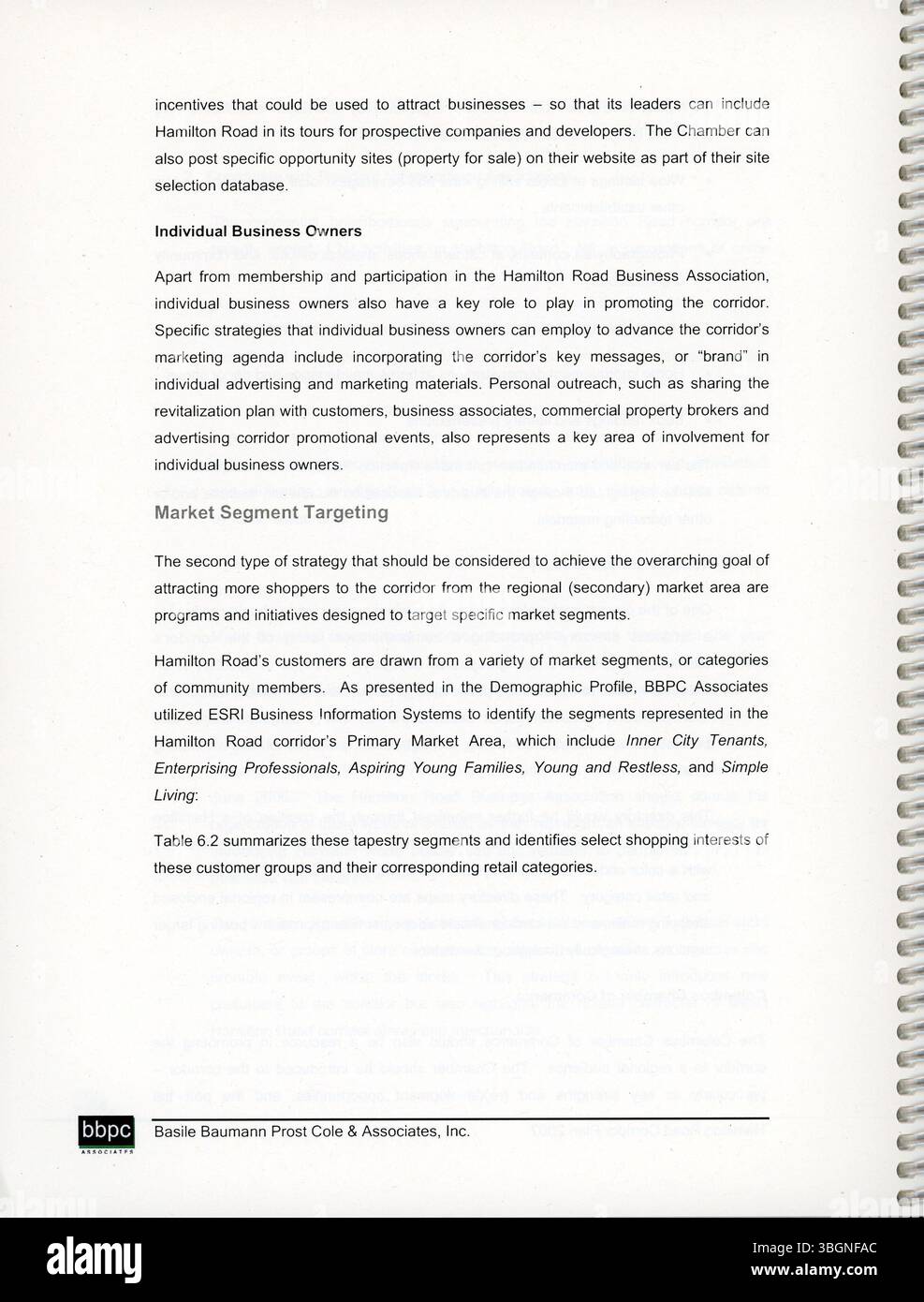 The Hamilton Road Corridor / Eastland Area Revitalization Plan of 2007 ...