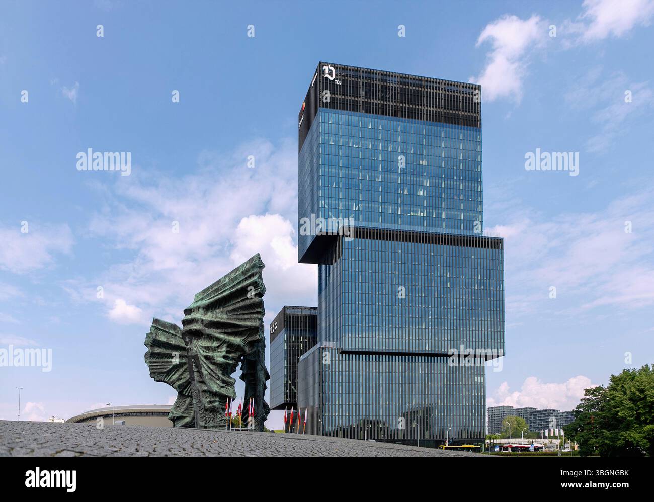 Office building KTW, Monument to the Silesian Insurgents (Pomnik ...