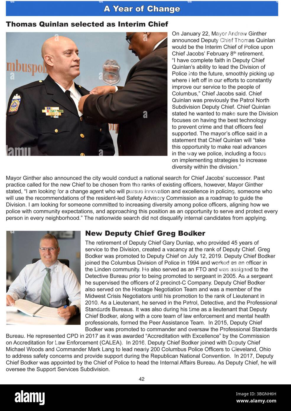 The 2019 Annual Report highlights police department achievements ...