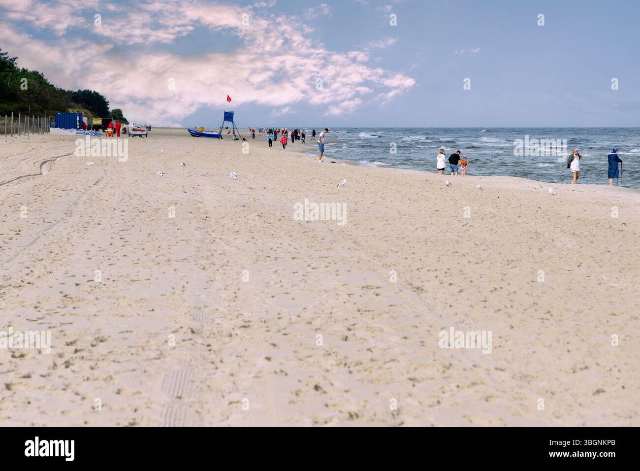Sandy beach in karwia karwen hi-res stock photography and images - Alamy