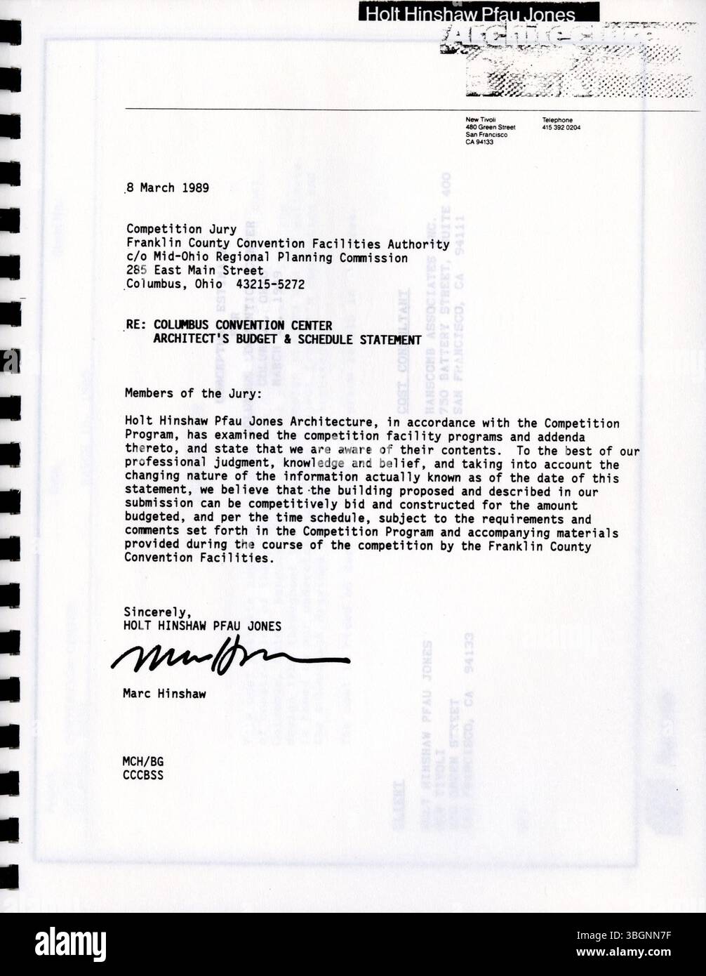 In 1989, the Columbus Metropolitan Area's Exposition Hall design ...