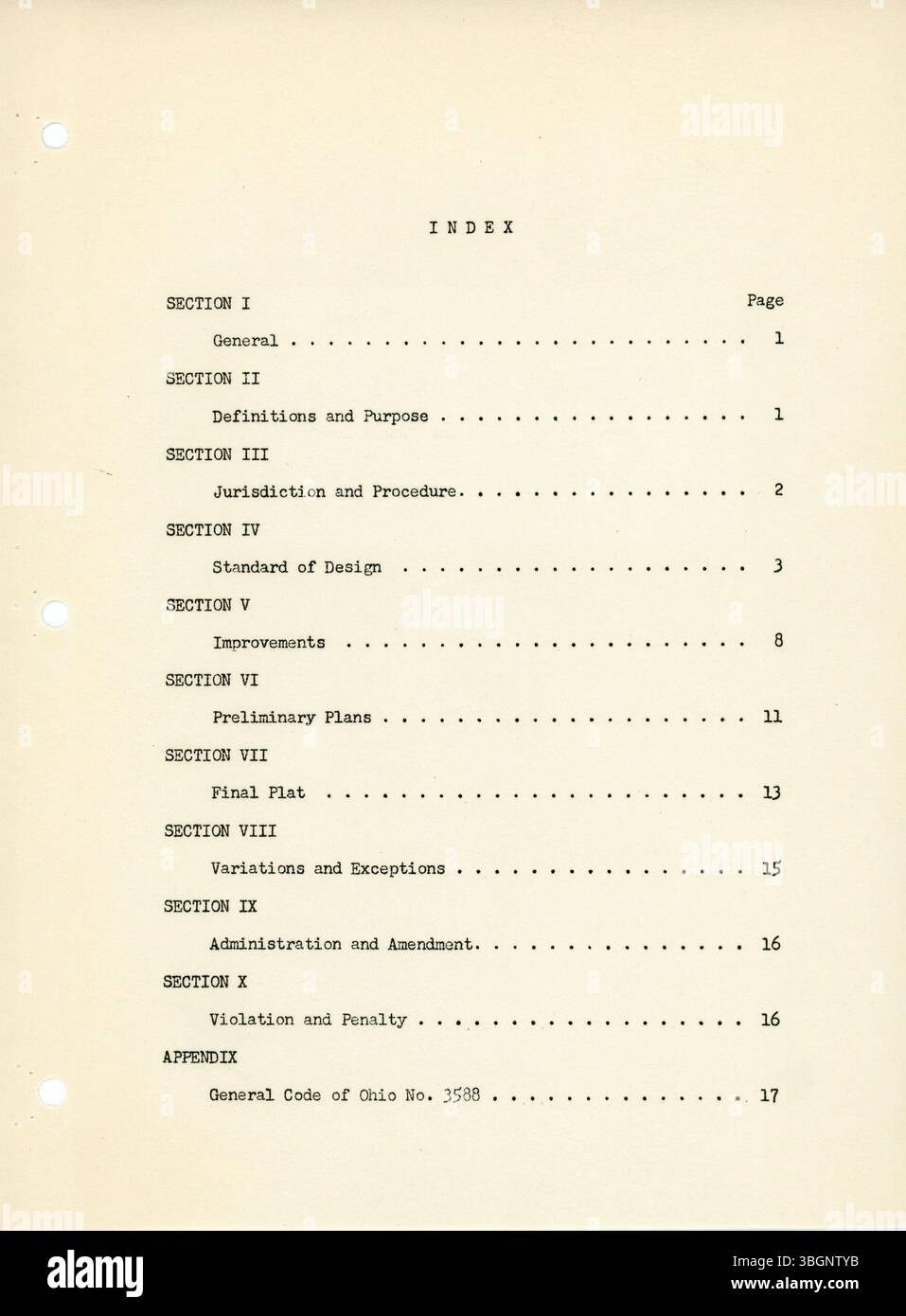 This document, adopted by the City Planning Commission on July 25, 1952 ...