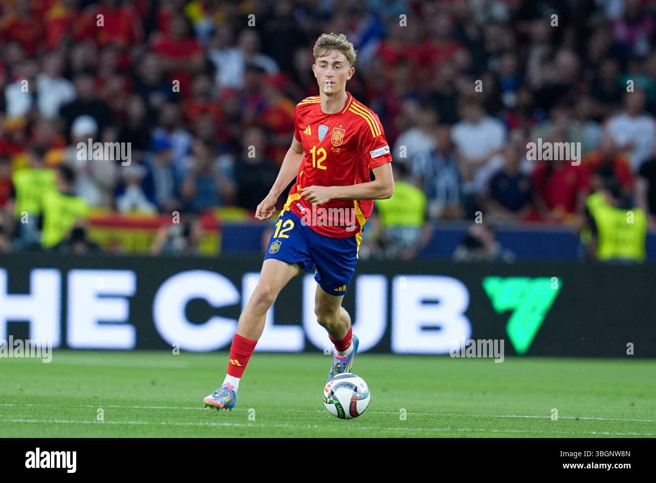 Stuttgart, Germany. 05th June, 2025. Dean Huijsen (Spain) during the ...