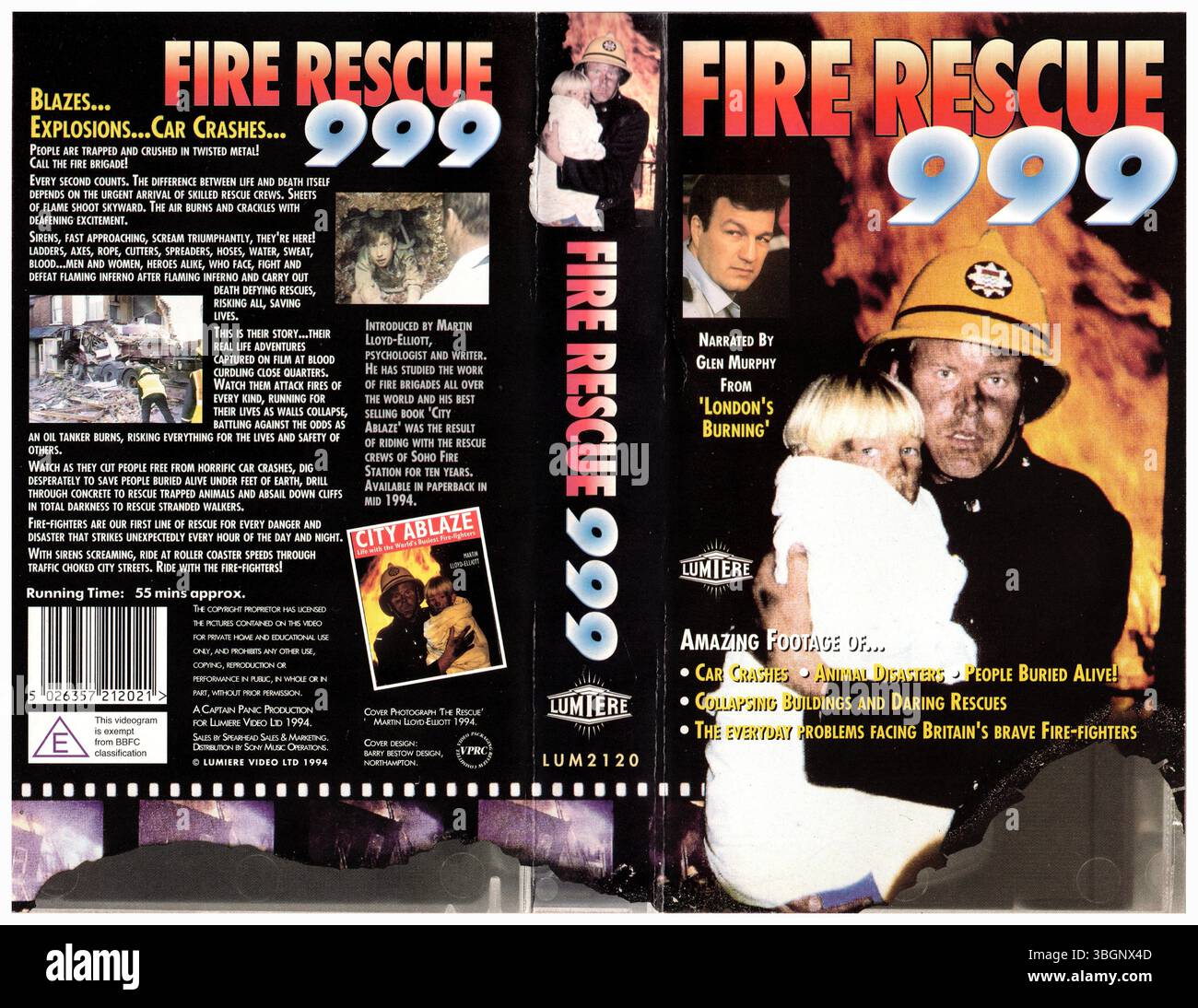 Fire Rescue 999 VHS Cover (UK 1994) by Lumiere Video Stock Photo - Alamy