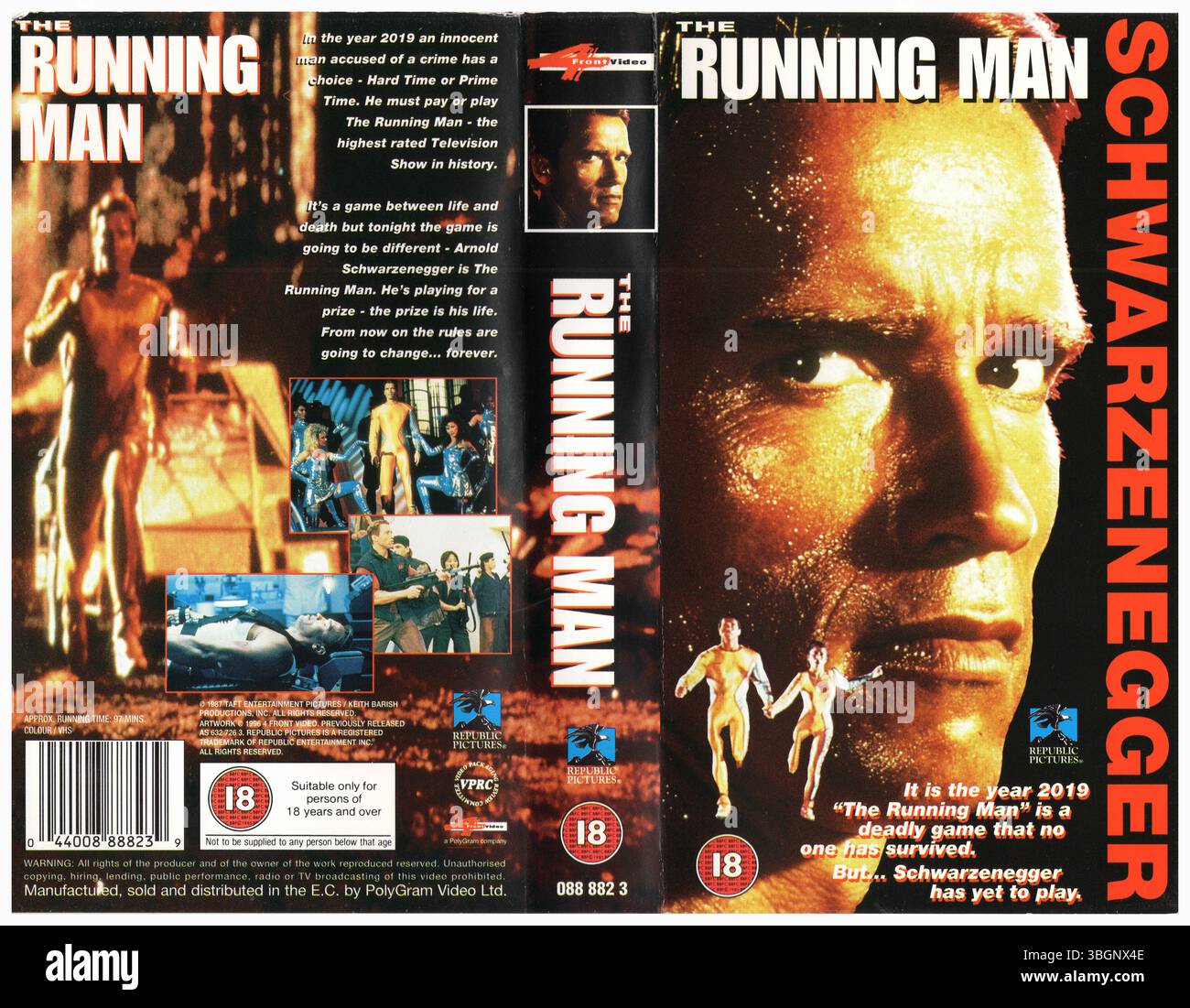 The Running Man (1987 directed by Paul Michael Glaser and starring ...