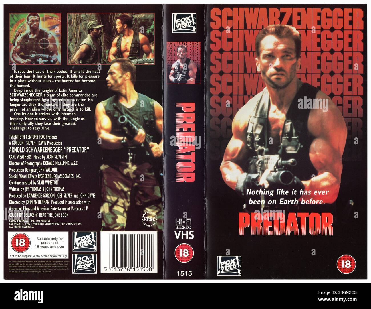 Predator 1987 movie hi-res stock photography and images - Alamy