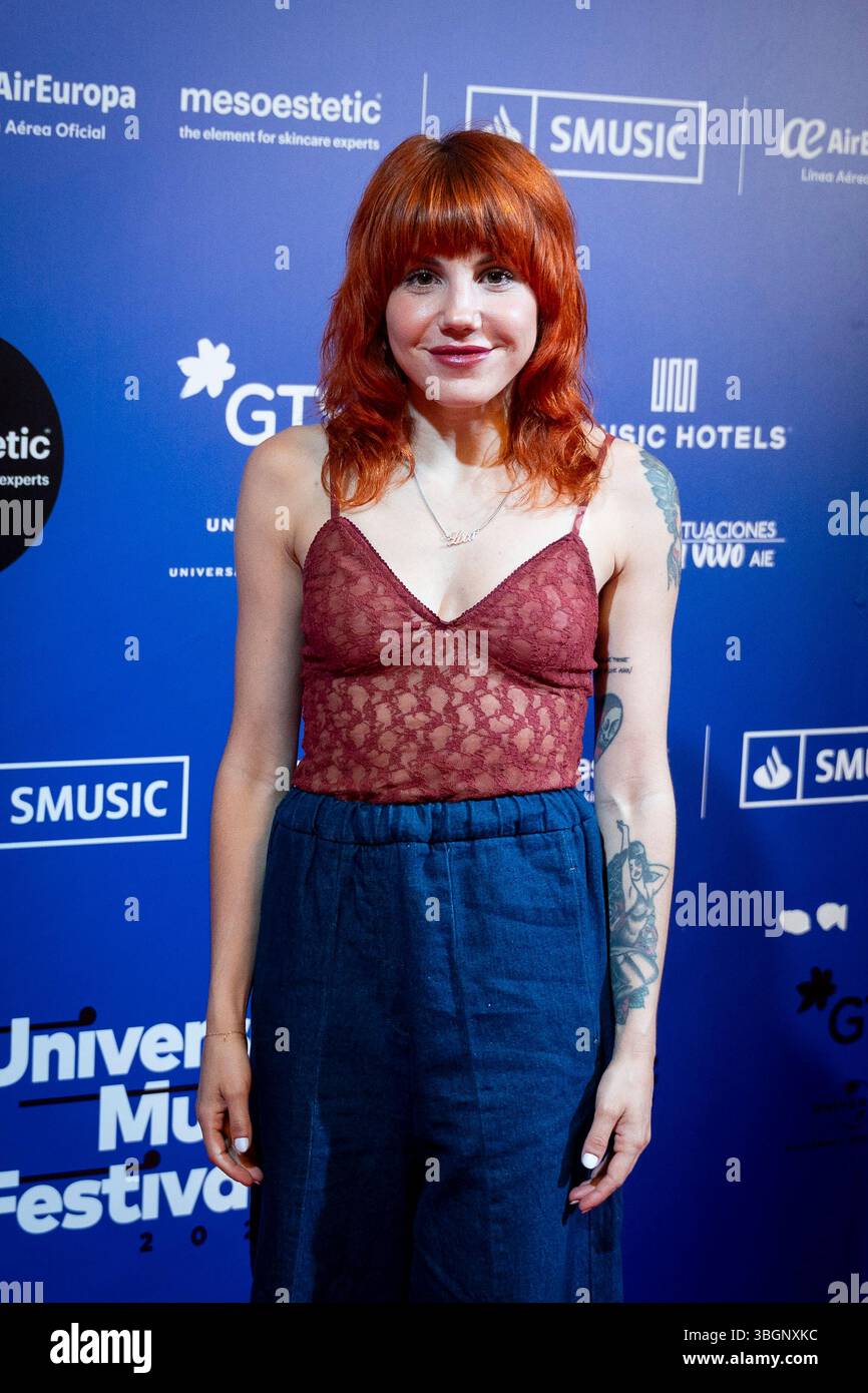 Angy Fernandez attends to Universal Music Festival photocall at Teatro ...