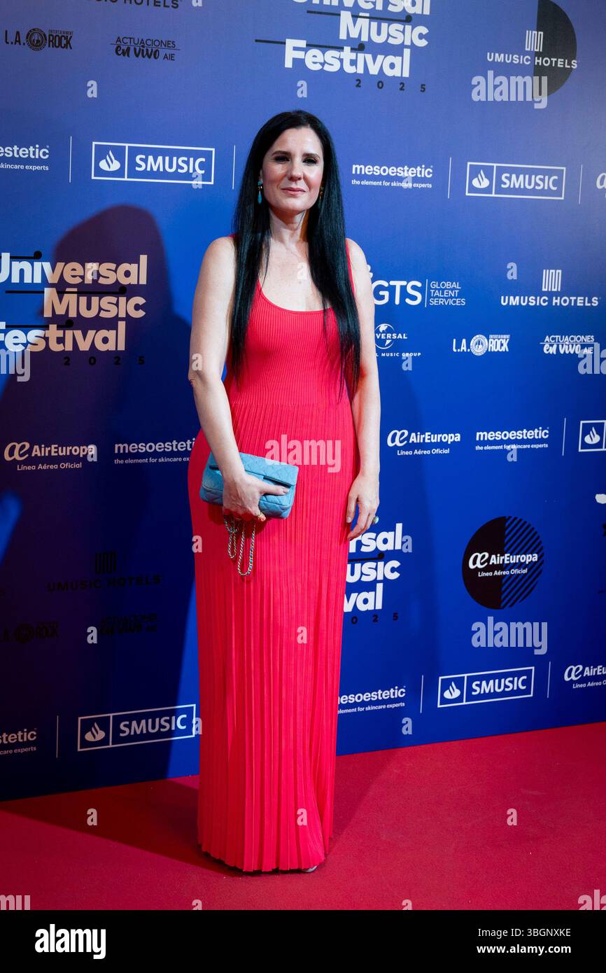 Diana Navarro attends to Universal Music Festival photocall at Teatro ...