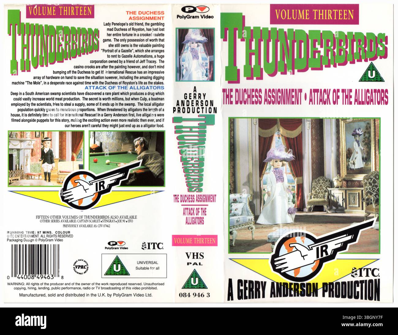 Thunderbirds vol 13: The Duchess Assignment & Attack of the Alligators ...