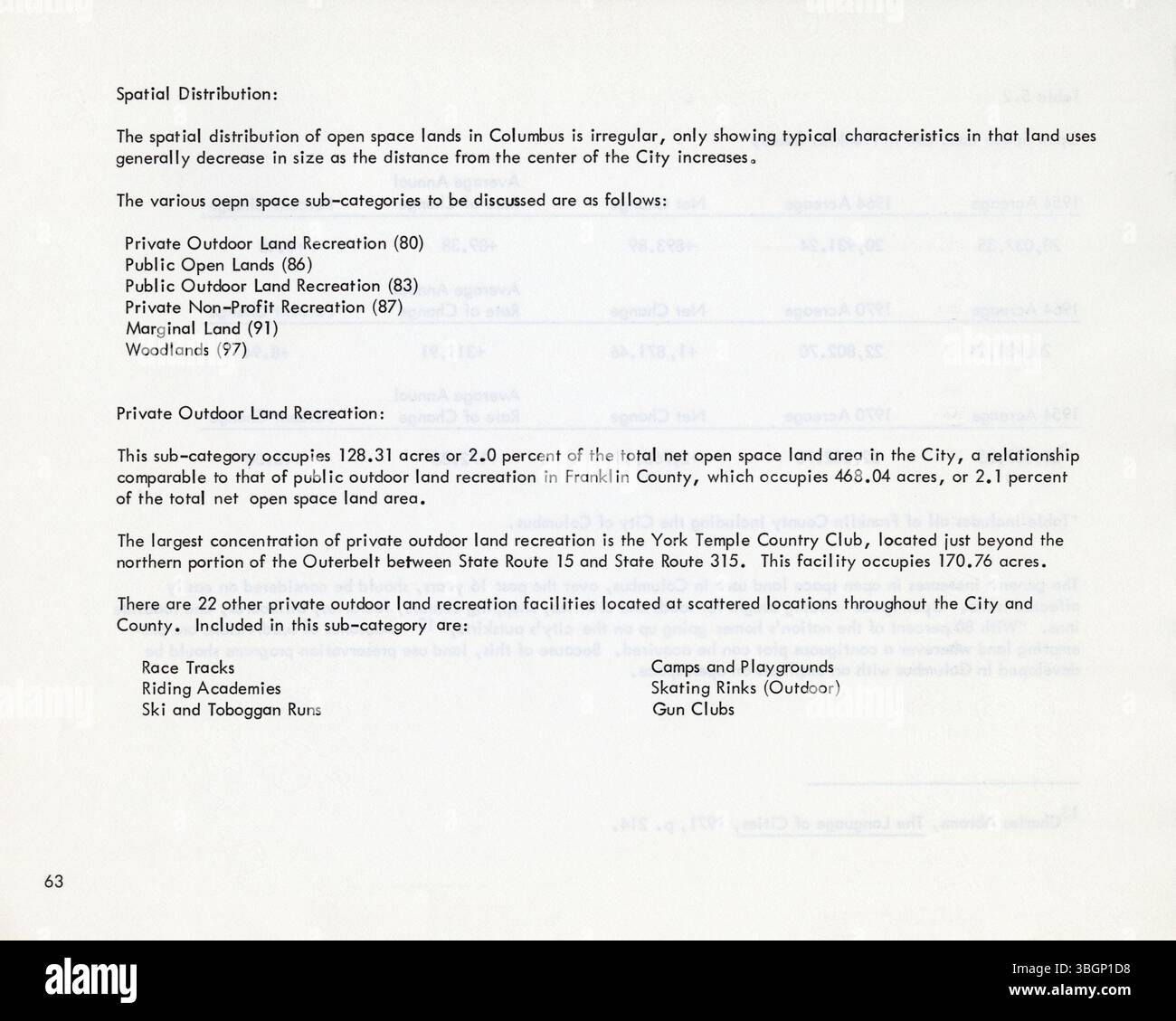 This 1988 analysis outlines land use in Columbus and Franklin County ...