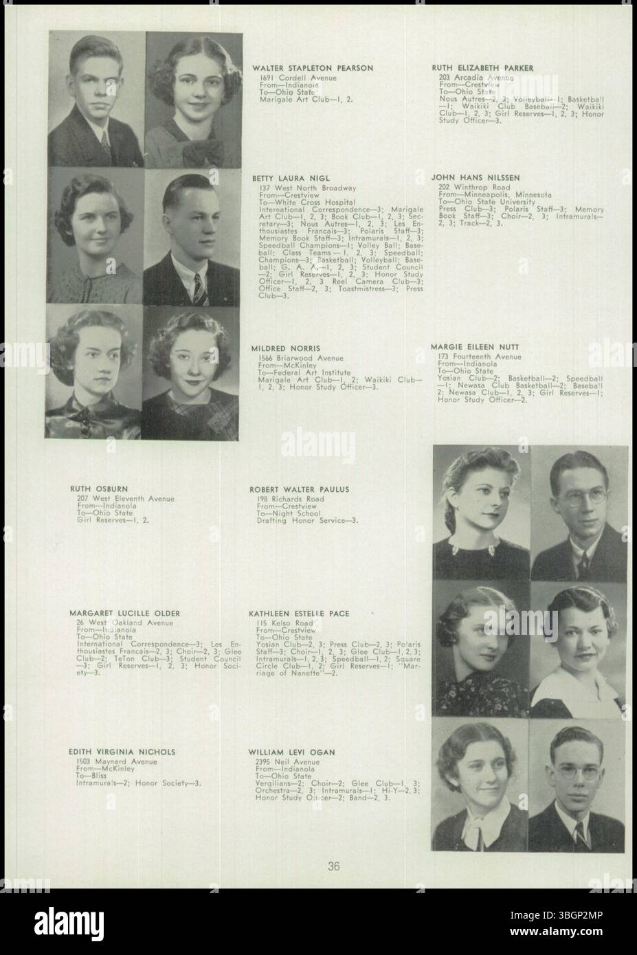 The 1937 edition of North High School’s yearbook, The Memory Book, was compiled by the ...