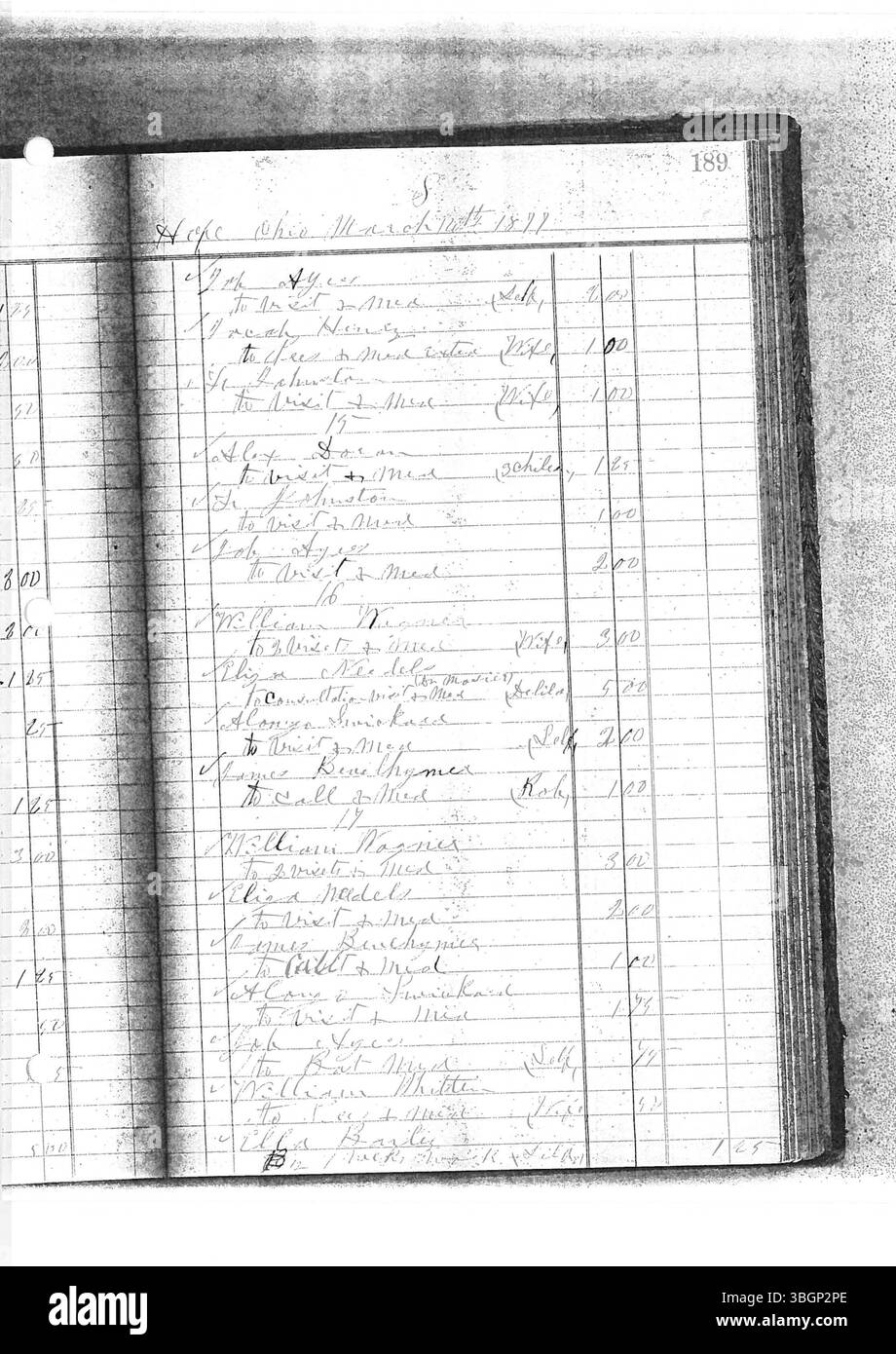 This 1895 entry from Dr. Sylvester William Ranney’s day book provides a ...