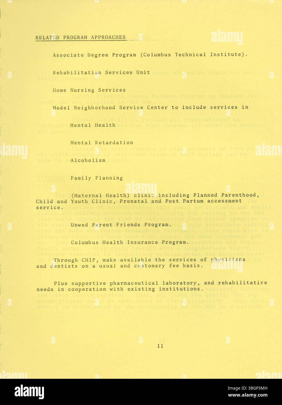 The Comprehensive City Demonstration Program (1969) outlines part 1 of ...