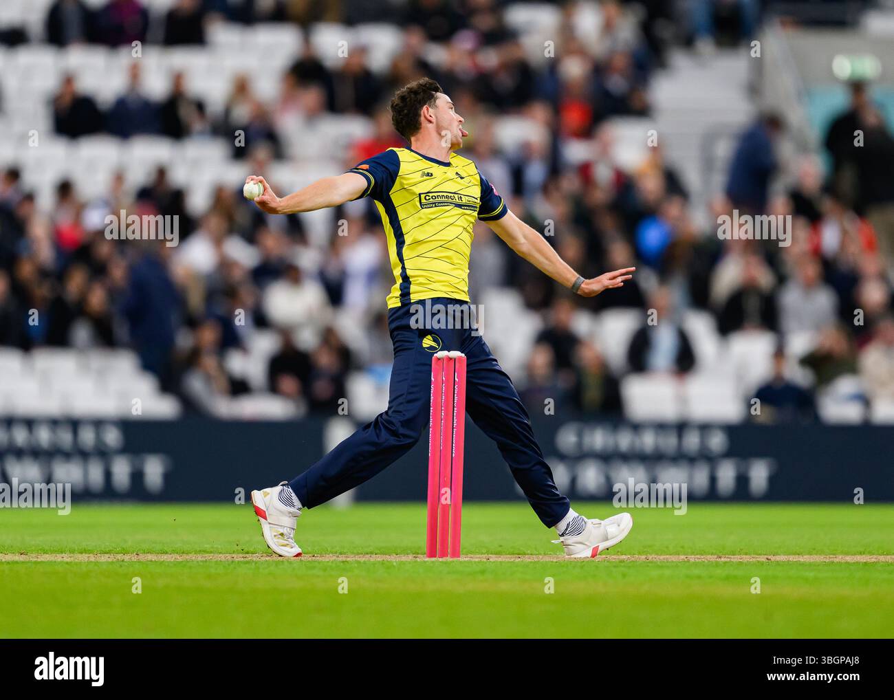 LONDON, UNITED KINGDOM. June 05: John Turner of Hampshire Cricket Club ...