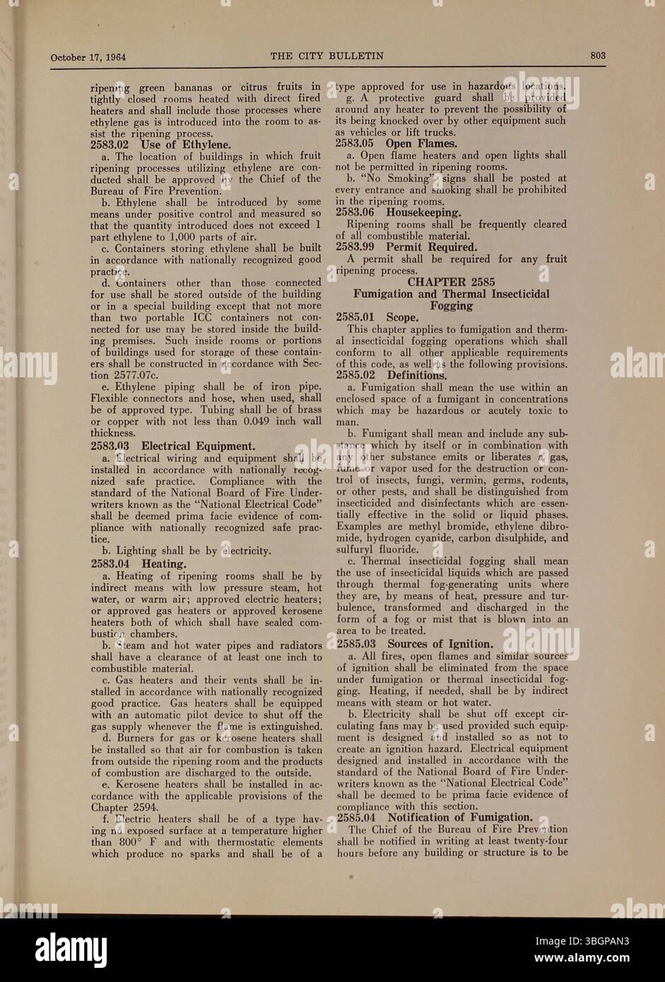 The 1964 Columbus City Bulletin outlines city council activities, legal ...