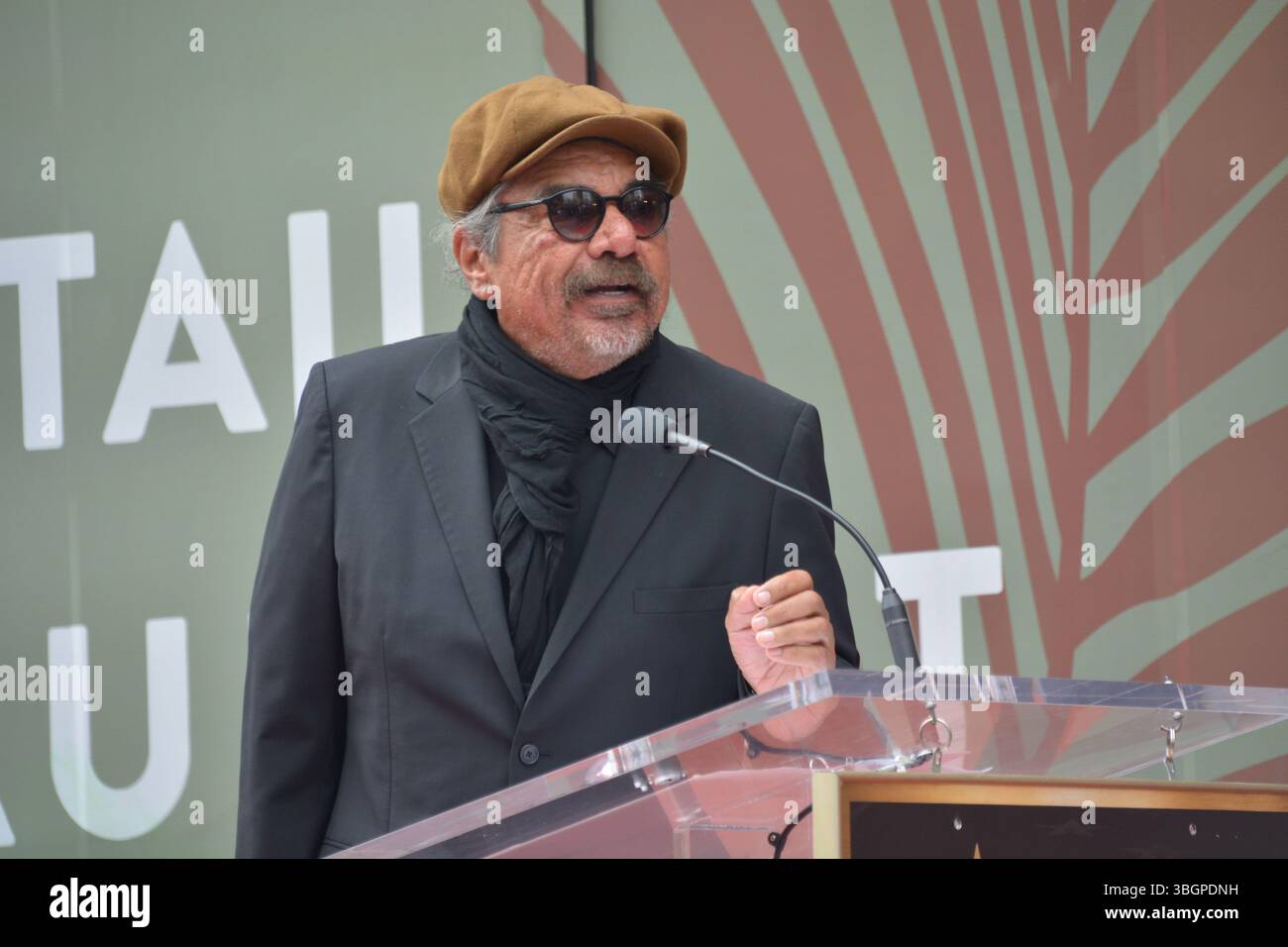 Comedian and actor George Lopez gives a lively tribute speech during ...