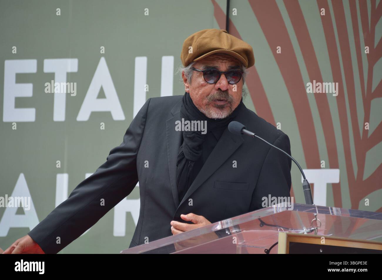 Comedian and actor George Lopez gives a lively tribute speech during ...