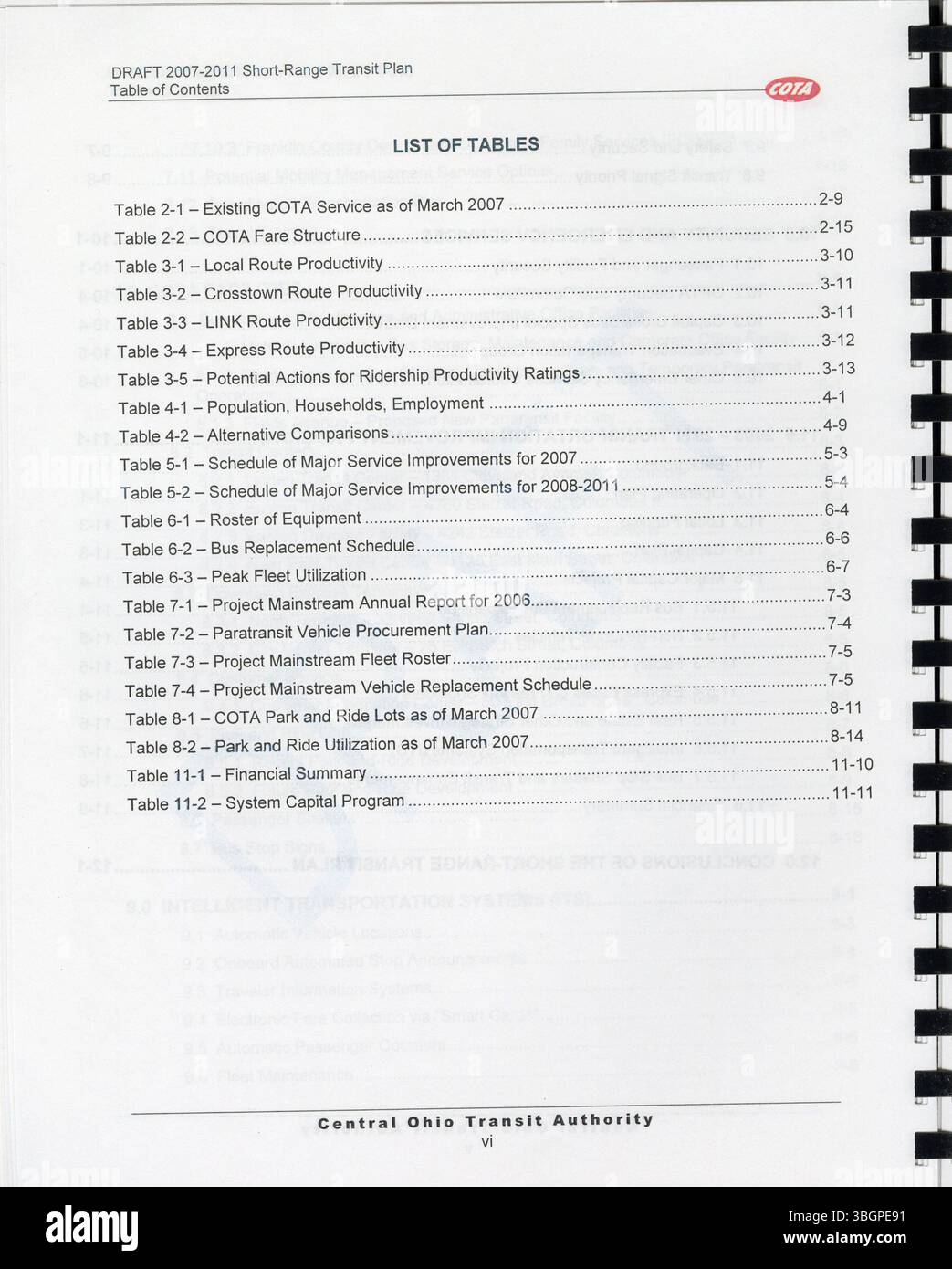 The 2007-2011 Short Range Transit Plan for the Central Ohio Transit ...