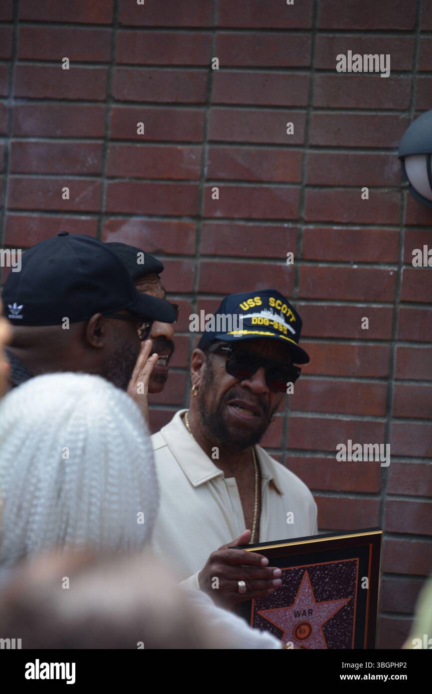 WAR guitarist and founding member Howard E. Scott poses with the ...
