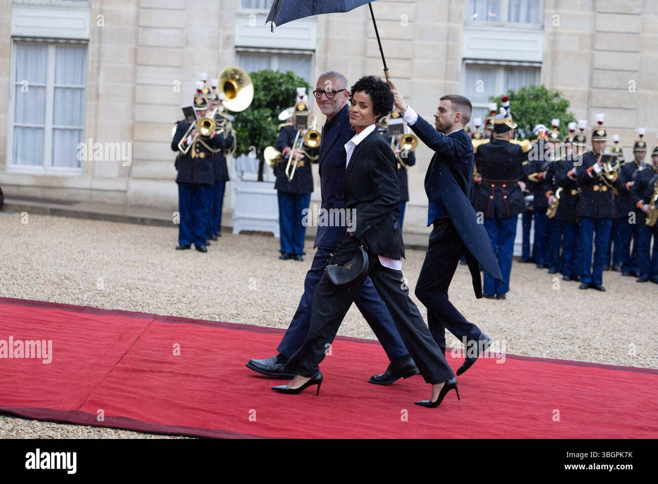 Paris, France. 05th June, 2025. French actor Vincent Cassel and his ...