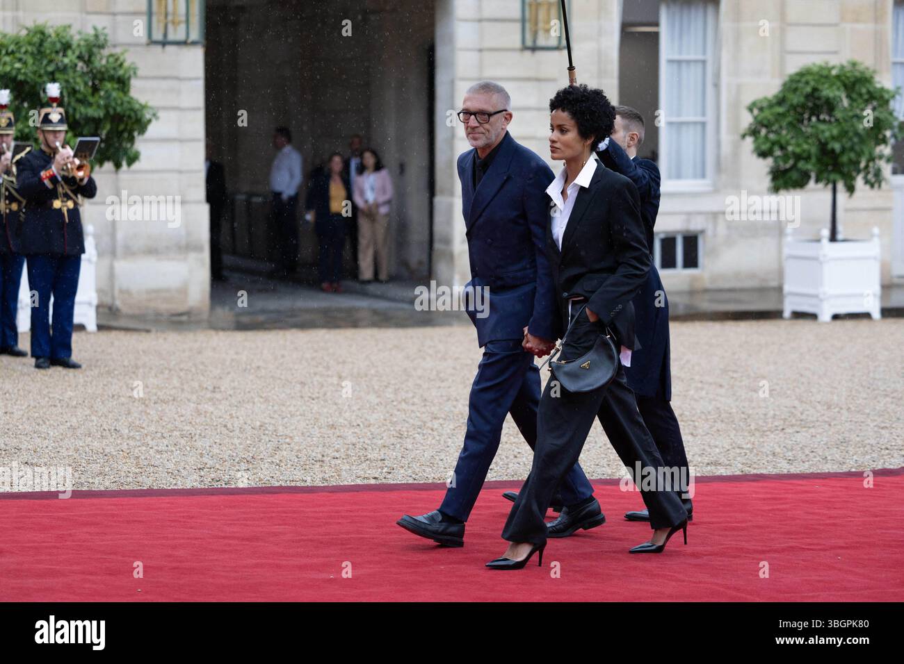 Paris, France. 05th June, 2025. French actor Vincent Cassel and his ...