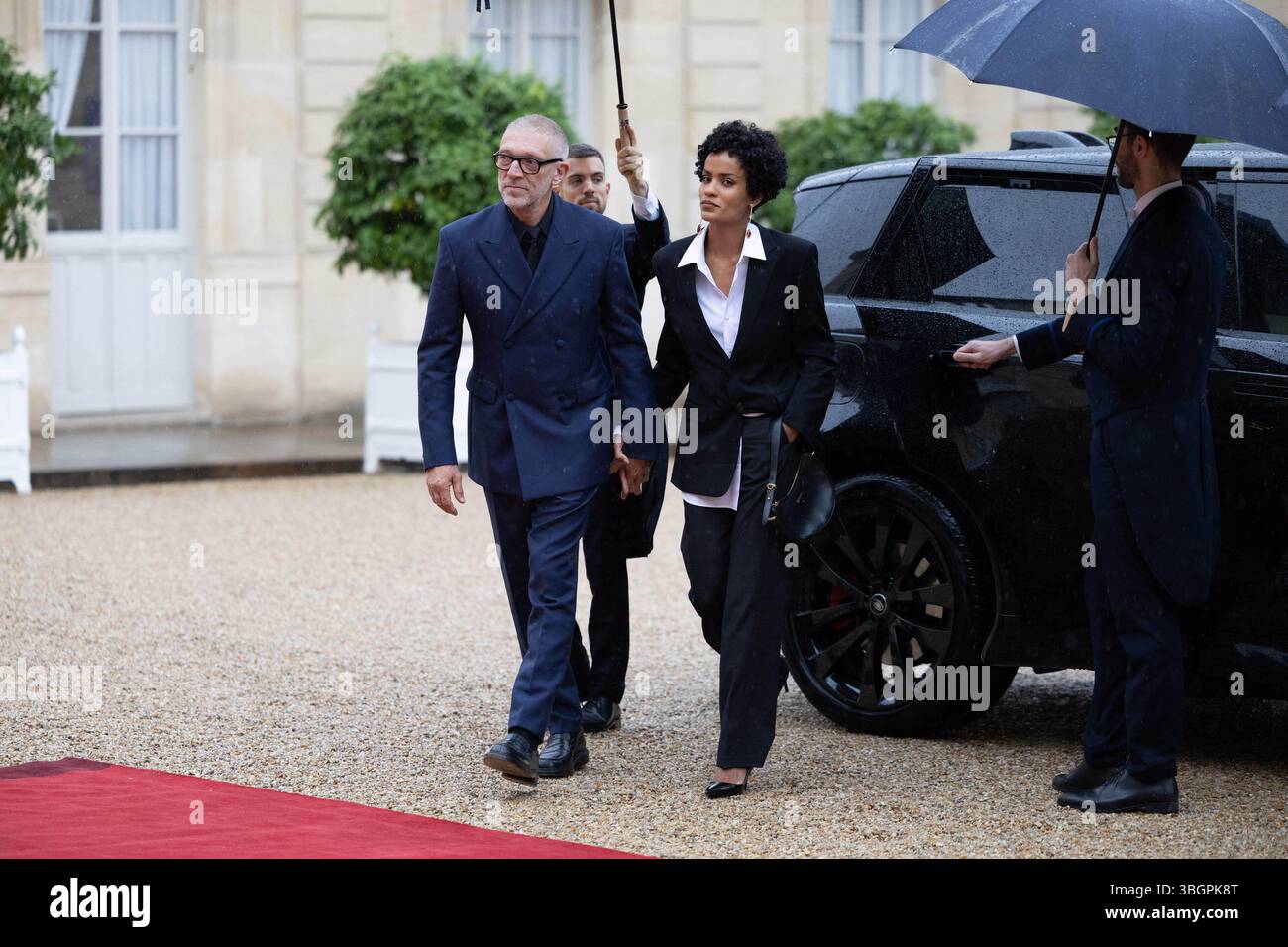 Paris, France. 05th June, 2025. French actor Vincent Cassel and his ...