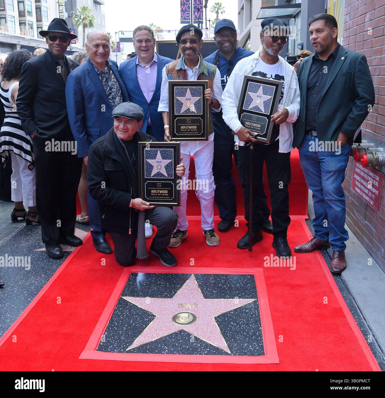 Los Angeles, United States. 05th June, 2025. Members of the iconic band ...
