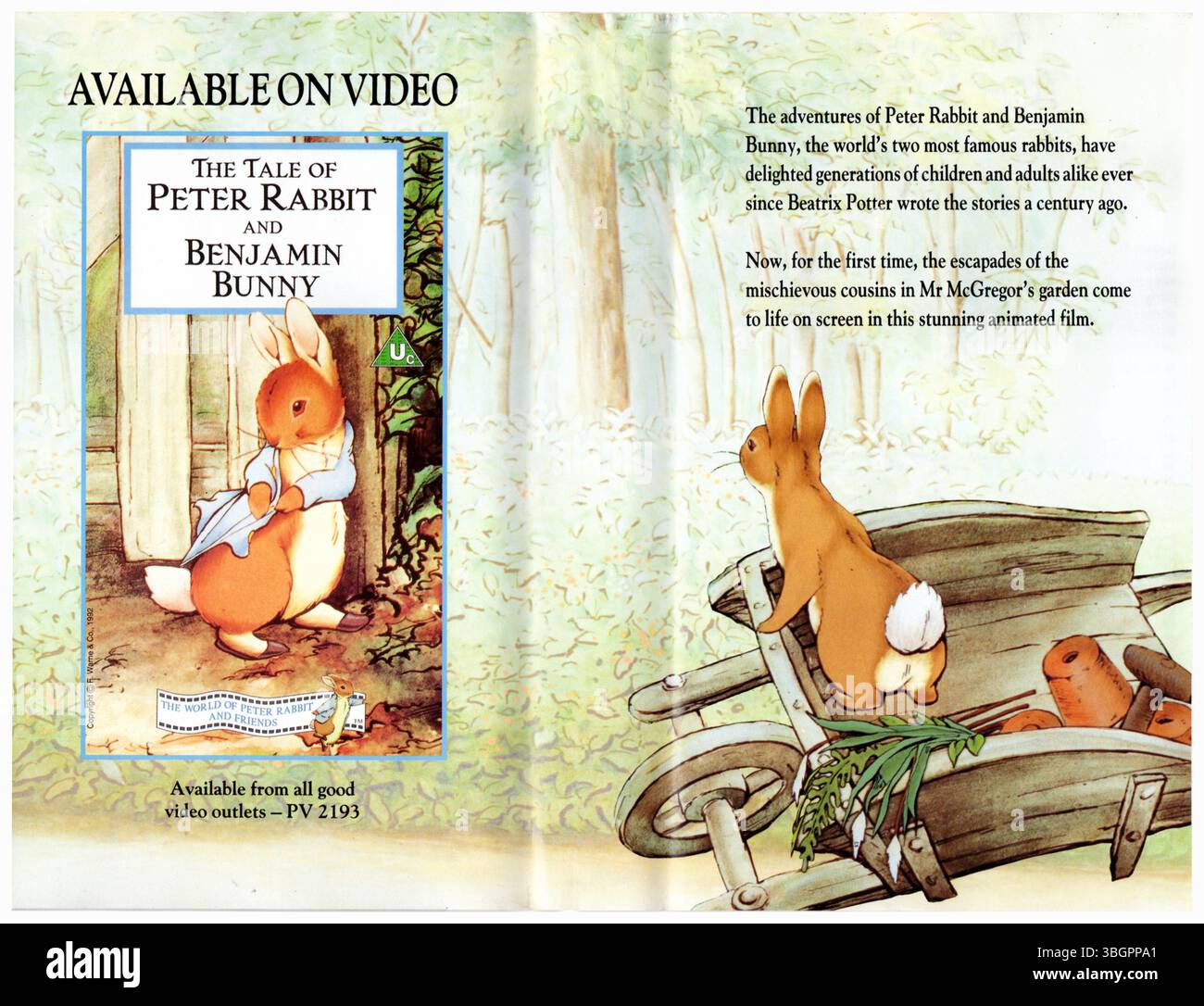 Tale of peter rabbit and benjamin bunny hi-res stock photography and ...