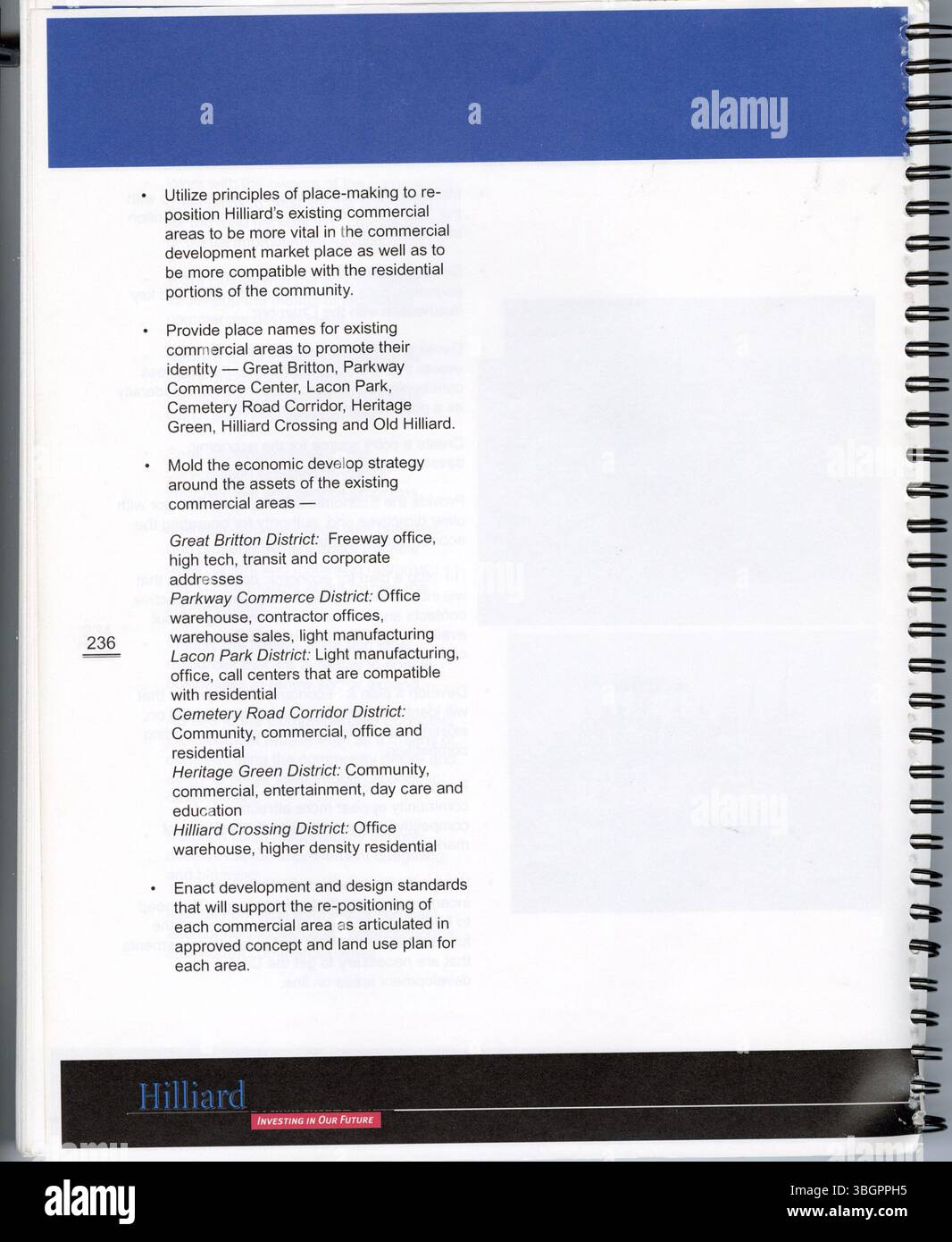 The 2003 Hilliard Comprehensive Economic Development Master Plan ...