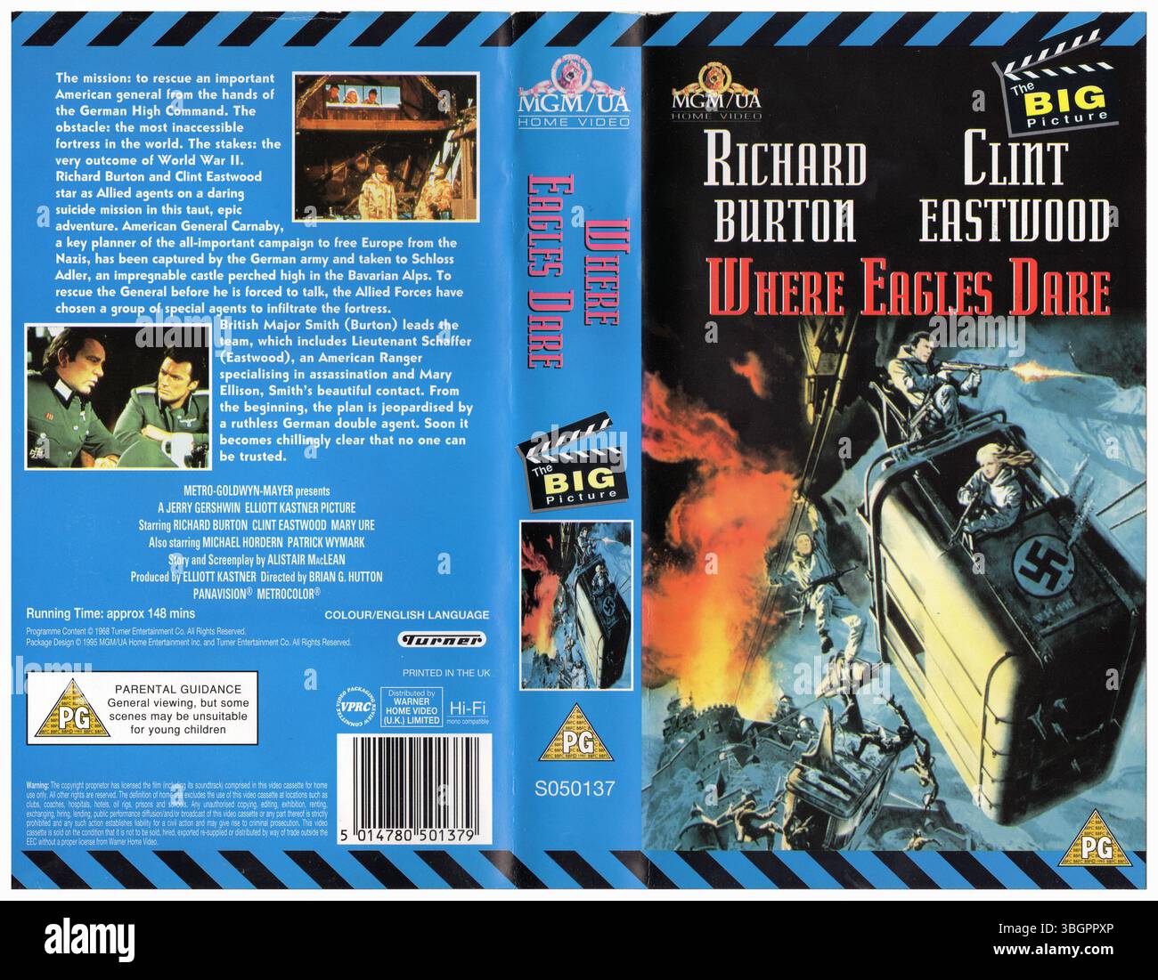 1968 Where Eagles Dare film directed by Brian G. Hutton and starring ...