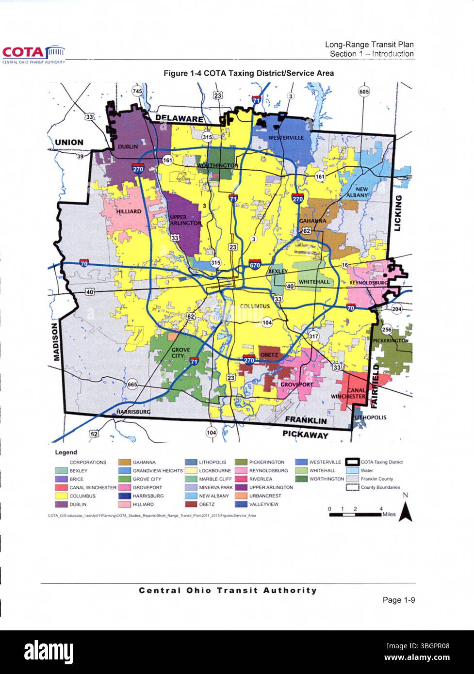 The COTA Long-range Transit Plan (2012-2035) is designed to address the ...
