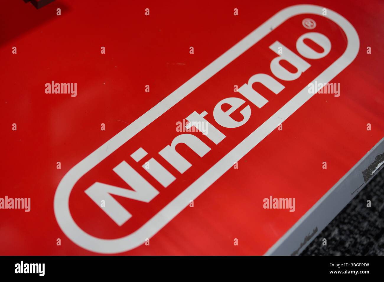 A Nintendo logo is seen Thursday, June 5, 2025, in Nashville, Tenn. (AP ...
