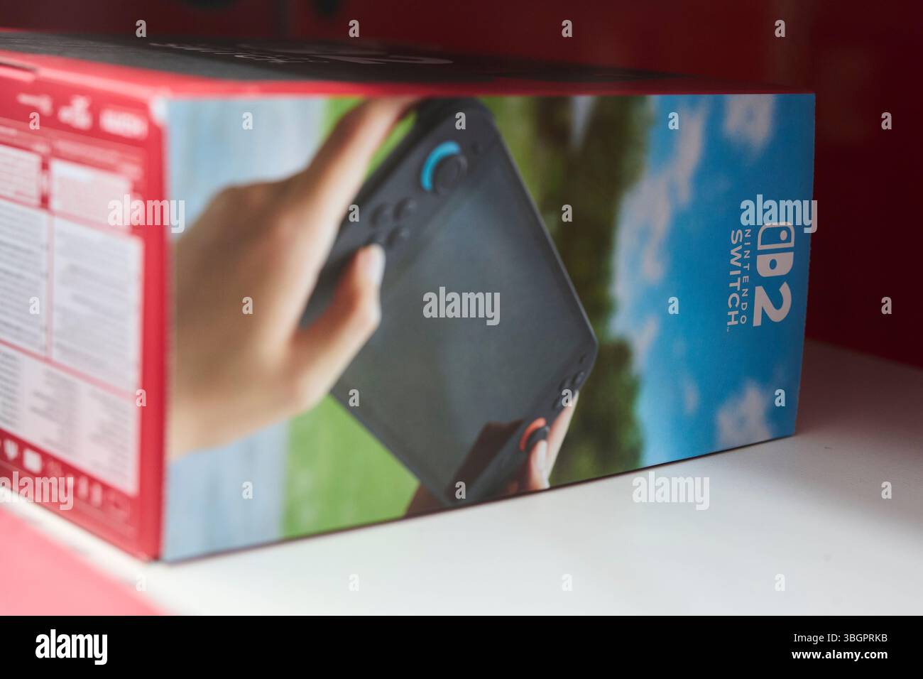 Nintendo Switch 2 console is seen at a Best Buy, Thursday, June 5, 2025 ...