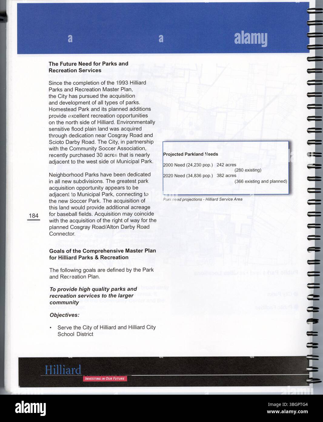 The 2003 Hilliard Comprehensive Economic Development Master Plan ...