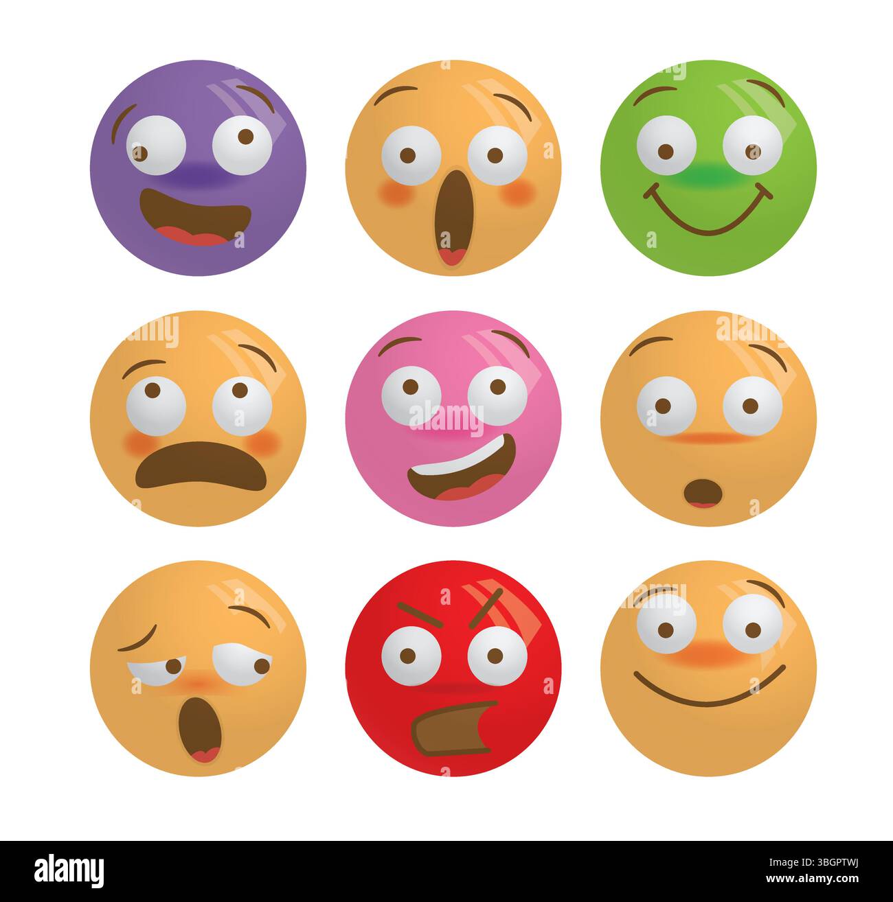 Emoji communication hi-res stock photography and images - Alamy
