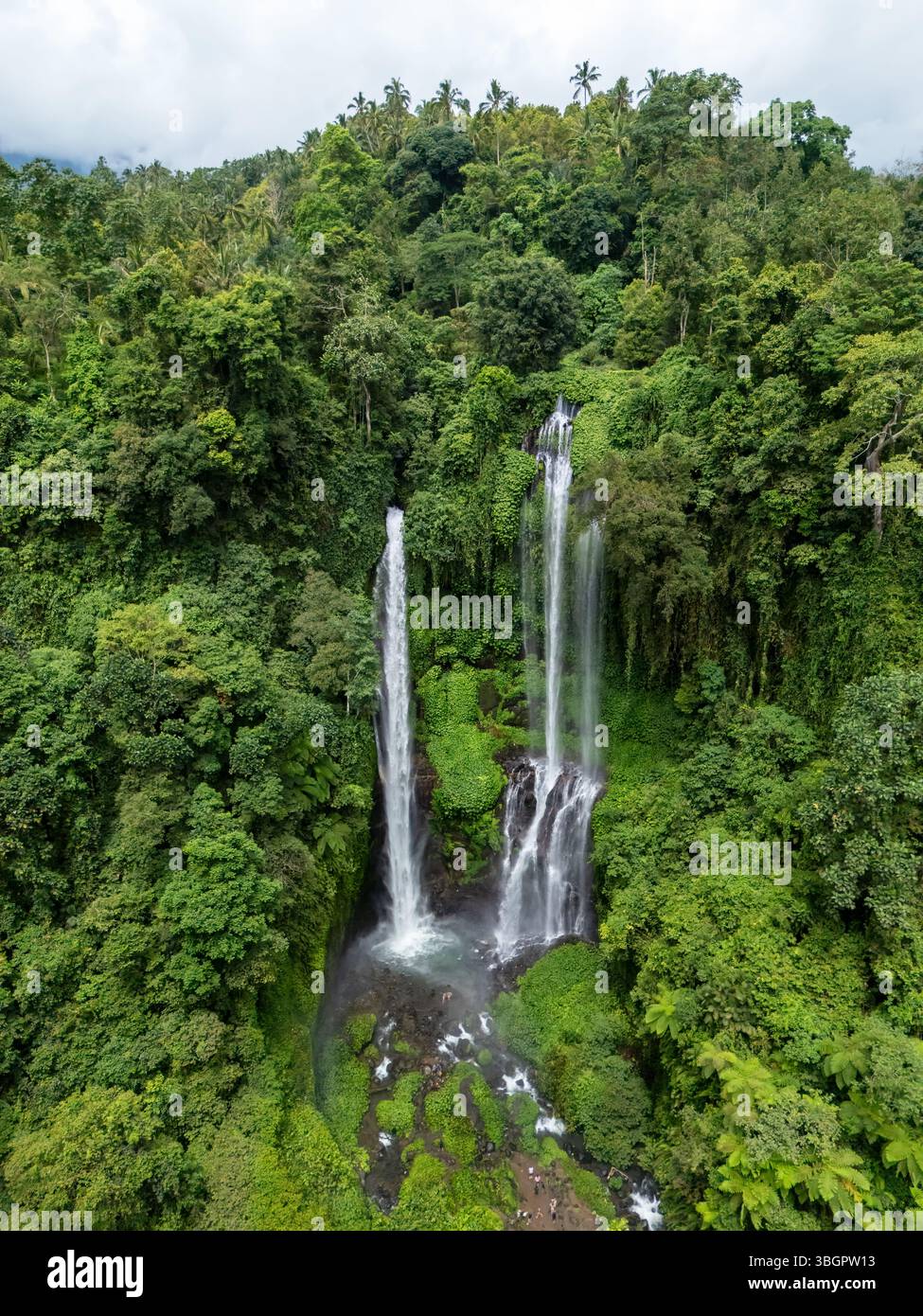 Sekumpul waterfall is the highest waterfall located in Lemukih village ...
