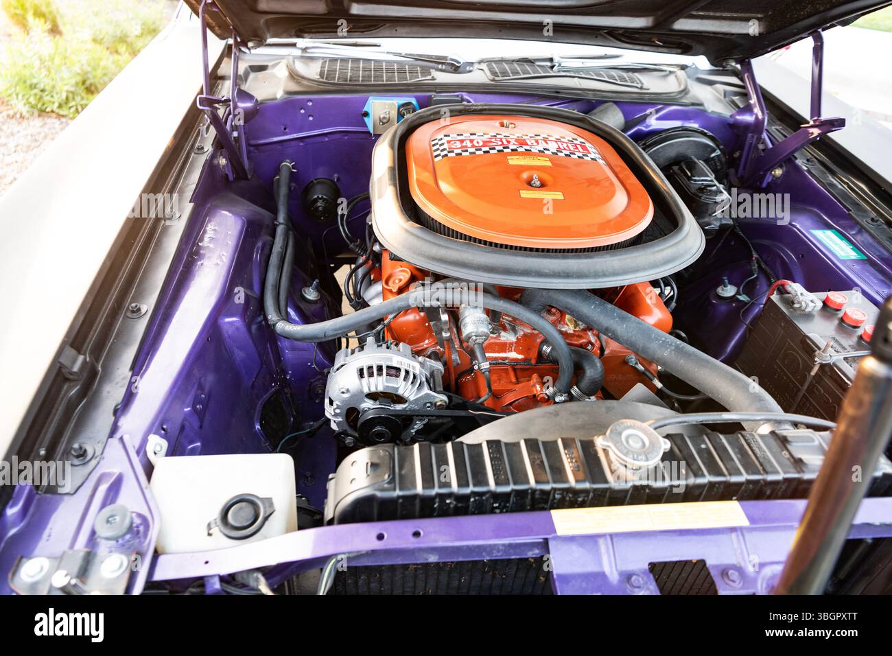 Park Ridge, Illinois, USA - August 22, 2024: 1970 Dodge Challenger ...