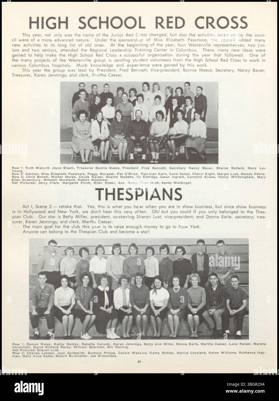'The Searchlight' yearbook from 1962, created by the senior class of ...