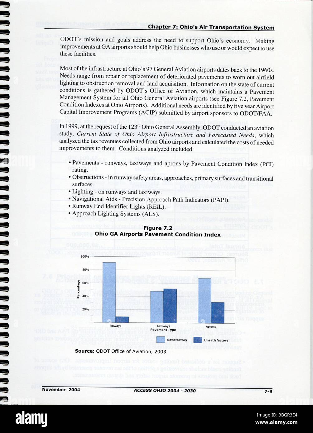 The Access Ohio 2004-2030 plan details strategic transportation ...